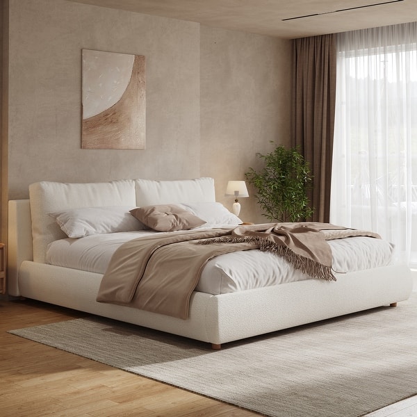 best king bed frame with headboard