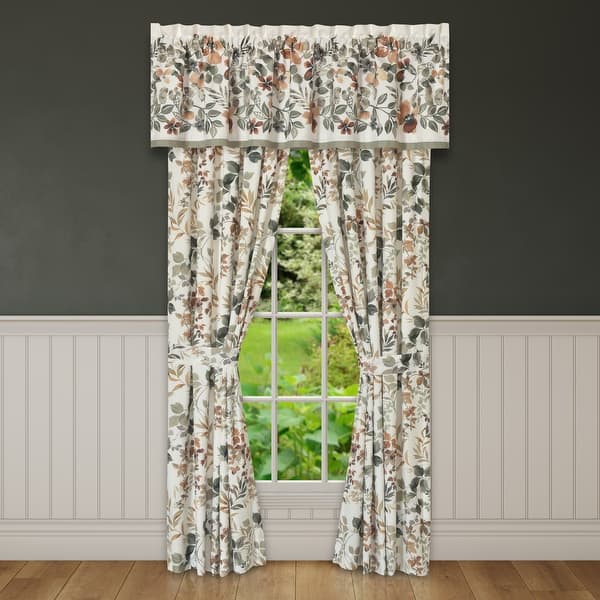 Royal Court Evergreen Window Panel Pair - On Sale - Bed Bath & Beyond ...