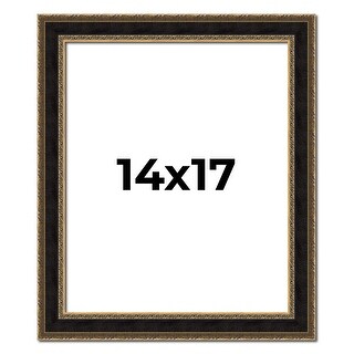 14x17 Frame Gold Antique Vintage Sold Wood Picture Frame | 1.75 Inch ...