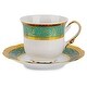 Royal Green Porcelain Tea Set of 14 for 6 pers. - Bed Bath & Beyond ...