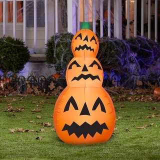 Halloween Airblown Inflatables Pumpkin Stack - Bed Bath & Beyond - 22828524
