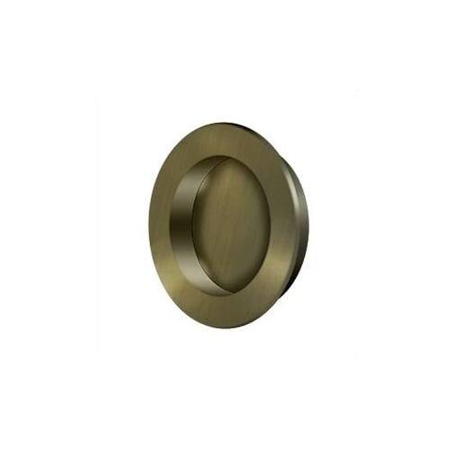 Deltana 2-1/2" Diameter Solid Brass Round Flush Sliding Door Pull - Bed Bath & Beyond - 21293069