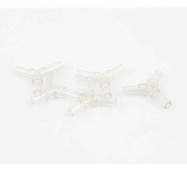 5 Pcs 3 Way Type Y Shape Distributor Air Line Control Valve Clear ...
