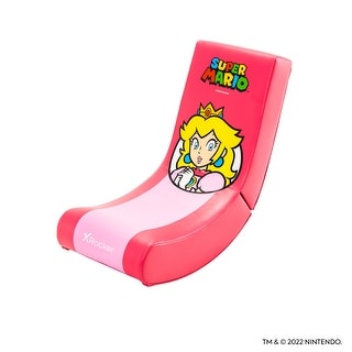 Super Mario™ Spotlight Floor Rocker Gaming Chair- Peach, Nintendo - Bed ...