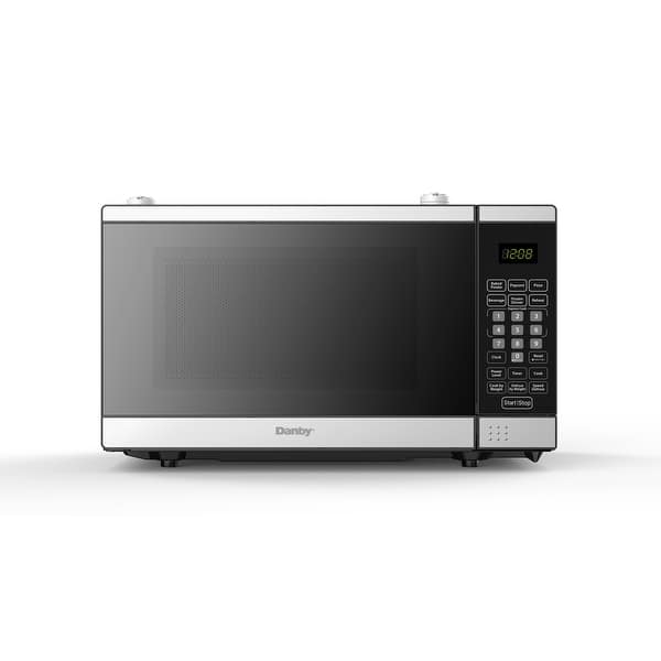 Danby Designer 0.7 cu ft Countertop Microwave in Stainless Steel - On ...