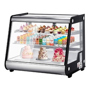 Commercial Countertop Refrigerator Display Case 5.2 Cu.Ft. with ...