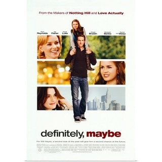 "Definitely Maybe - Movie Poster" Poster Print - Multi - Bed Bath ...