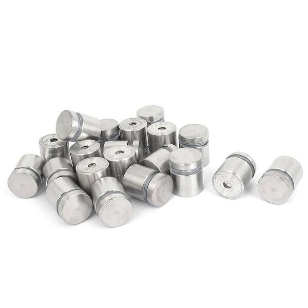 19mm x 24mm Stainless Steel Advertising Frameless Glass Standoff Pins ...