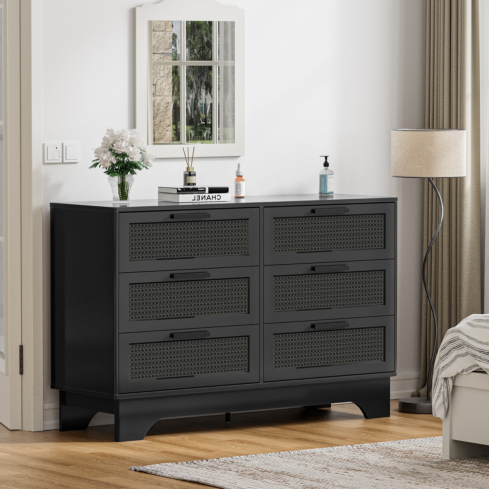 Antonio 6 drawer double dresser store