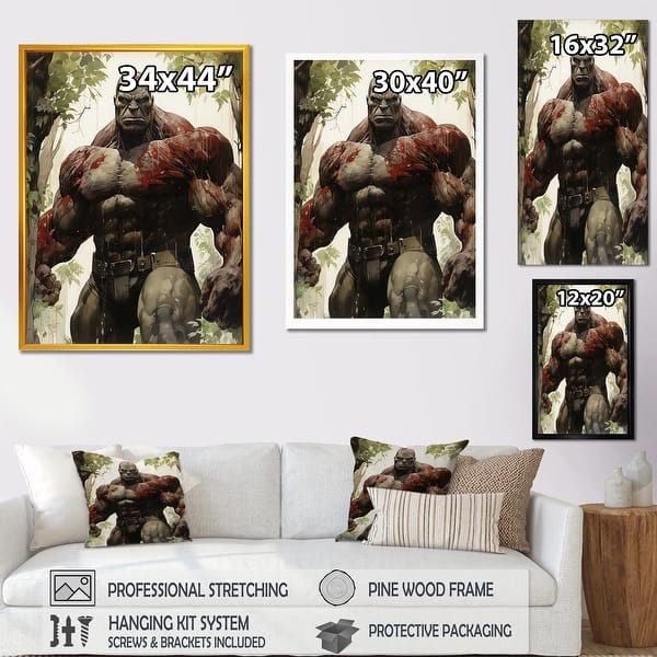superhero wall prints