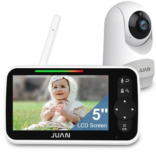 Video Baby Monitor with 3500mAh Battery (30 Hours)Baby Monitor Camera ...
