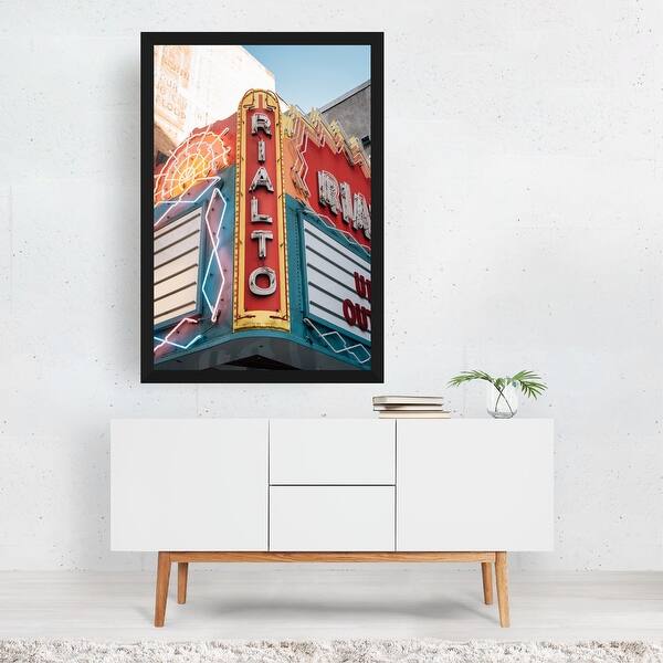 Los Angeles California Rialto Theater DTLA 01 Signs Art Print/Poster ...