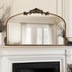Antique Baroque Mirror Wall Mirror for Decor - Antique Brown - 36.6X21 ...
