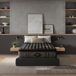 Beautyrest Black Series One 14.75" Medium Pillow Top Mattress Set - Bed ...
