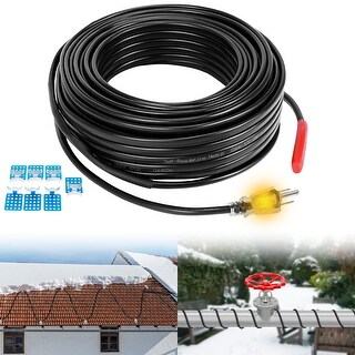 DoCred Heating Cable for Roof and Gutters, Heat Trace Cable for Pipes ...