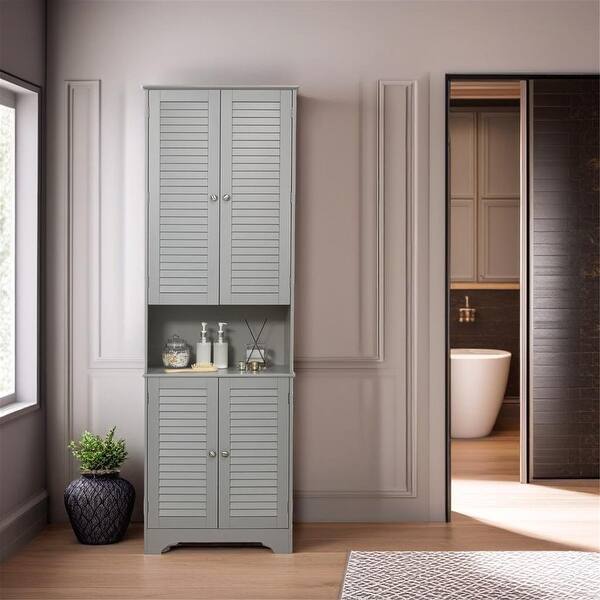 Tall Narrow Bathroom Storage Cabinet - Bed Bath & Beyond - 40210267