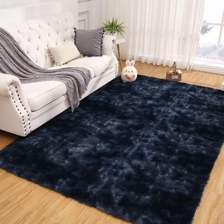 Fluffy Super Large Area Rugs 10x13 Thick Plush Shag Rug - 10*13ft - Bed ...