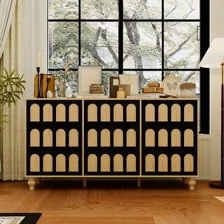 Modern Arched - design Dresser Storage Cabinet: Unique Aesthetics ...