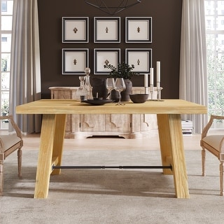 Dining Table Kitchen Furniture Rectangular Table, Seats up to 6 - Bed ...