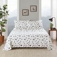 Roomfitters Multi Cal King 4-Piece Printed Sheet Set, Green Trees ...