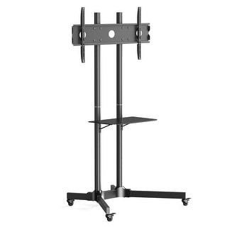 ErgoAV Movable Height-Adjustable Cart for TVs 40" to 75" - Bed Bath ...