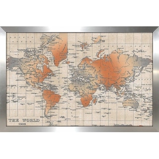 "World Map" Print on Acrylic - Bed Bath & Beyond - 36545357