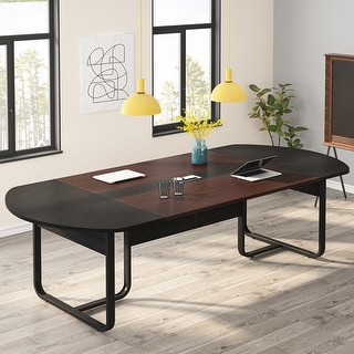6FT Oval Conference Table, Large Meeting Table - Bed Bath & Beyond ...