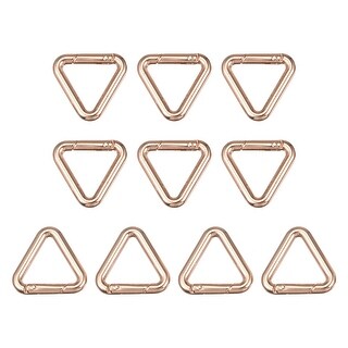 Triangle Key Ring Spring Snap Clip Keychain Kettle Buckle - Bed Bath ...