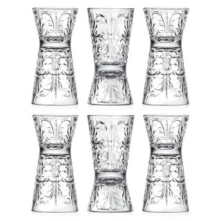 Majestic Gifts Inc. Glass reversible Shot Glasses - Set of 6 - 2" - Bed ...