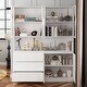 Modular Buffet and Display Cabinet - Modular Design in Pristine White ...