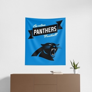 NFL Premium Panthers Printed Wall Hanging - 34"x40" - On Sale - Bed ...