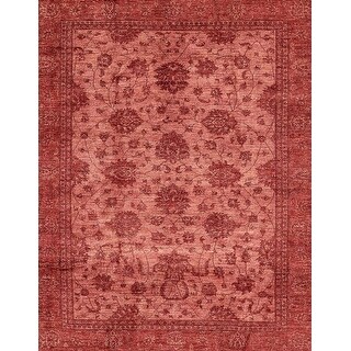 Ahgly Company Machine Washable Abstract Red Area Rugs - Bed Bath ...