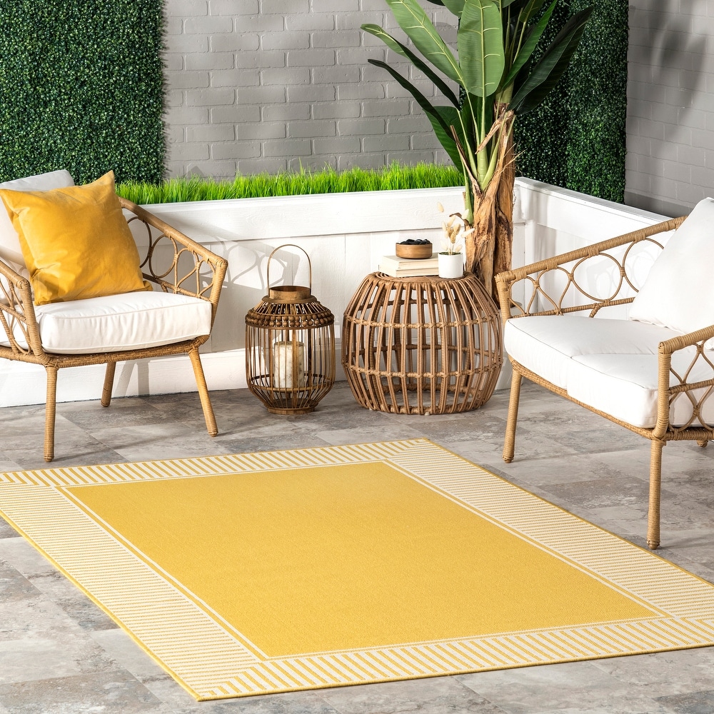 Yellow Outdoor Rugs - Bed Bath & Beyond