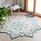 SAFAVIEH Handmade Novelty Hadil Flower Wool Rug - Bed Bath & Beyond ...