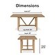 Finch Grant Dining Table, Modern Farmhouse Wood Trestle Base, 67" Long ...