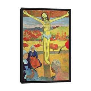 iCanvas "Yellow Christ, 1889" by Paul Gauguin Framed - Bed Bath ...