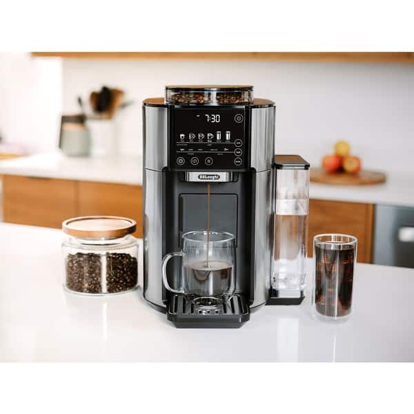 De'Longhi TrueBrew Automatic Single-Serve Drip Coffee Maker with Built ...
