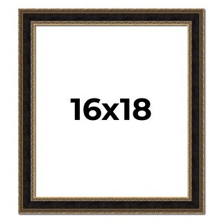 16x18 Frame Gold Antique Vintage Sold Wood Picture Frame | 1.75 Inch ...