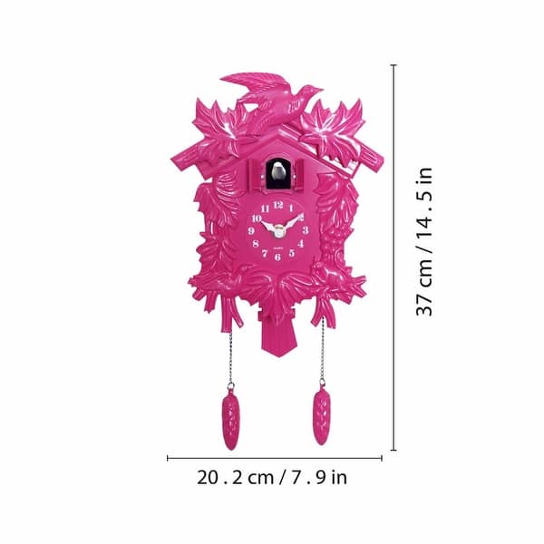 Walplus Pink Cuckoo Clock DIY Art Home Decoration Home Decor Idea - Bed ...