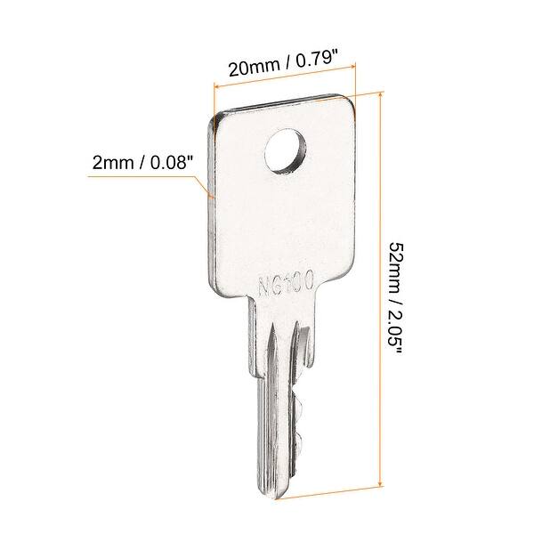 Heavy Equipment Key, Machinery Ignition keys for Lifts Tractors (NG100 ...