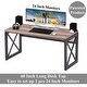 Industrial Home Office Desks, Rustic Wood Computer Desk, Farmhouse ...
