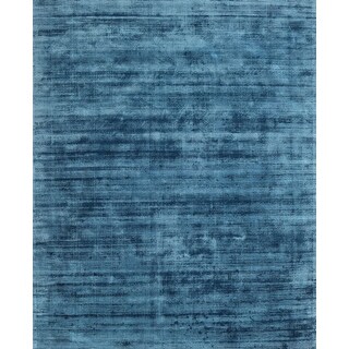 Ahgly Company Machine Washable Contemporary Blue Ivy Blue Area Rugs ...
