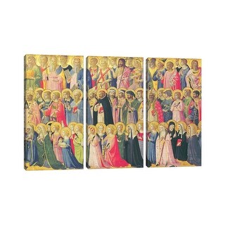 iCanvas "The Forerunners Of Christ With Saints And Martyrs, 1423-24" by ...