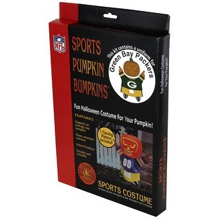 Green Bay Packers Halloween Pumpkin Bumpkin Uniform Costume - Bed Bath ...