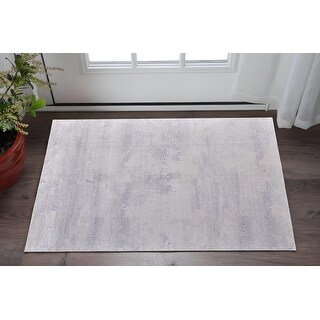 Casual Style Rectangle Rug with Abstract Pattern - 34' X '20' X '0.39 ...