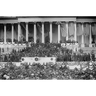Us Capitol And Vip Platform During The 1909 Inauguration Of William ...