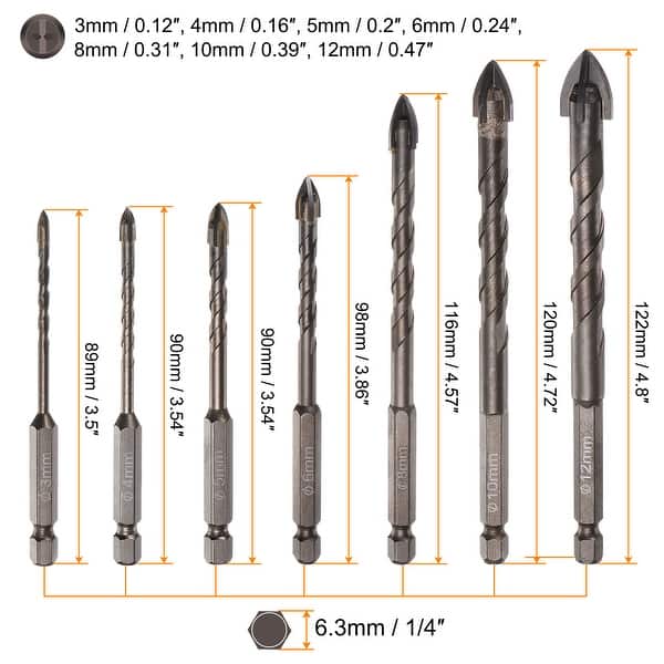 hammer drill bit set