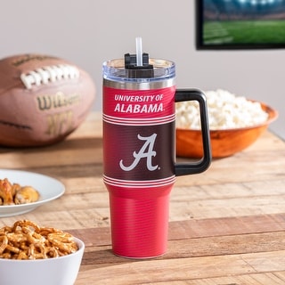 40 oz Stainless Steel Canyon Cup w/ Straw, University of Alabama - Bed ...