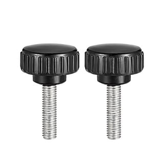 M8x30mm Male Thread Knurled Clamp Knobs Grip Thumb Screw on Type 2Pcs ...
