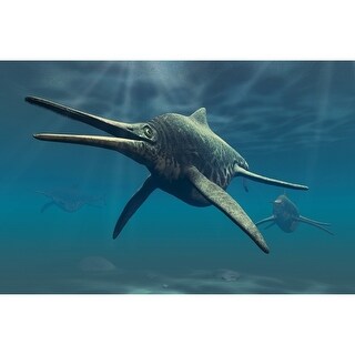 Shonisaurus Was A Genus Of Ichthyosaur Found In The Luning Formation Of ...